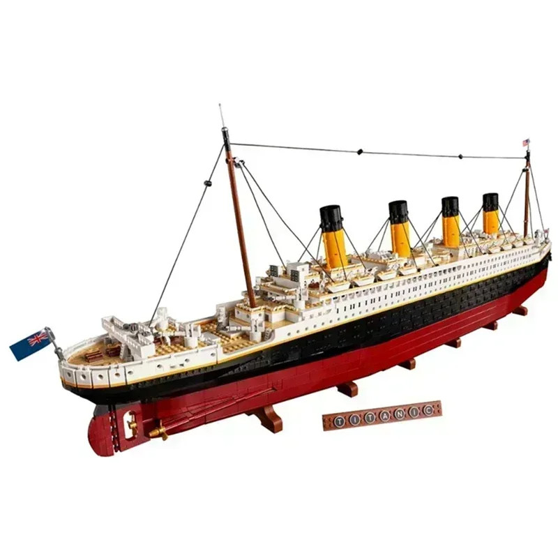 Movie Series Titanic Large Scale Cruise Wheel 10294 Building Block ...