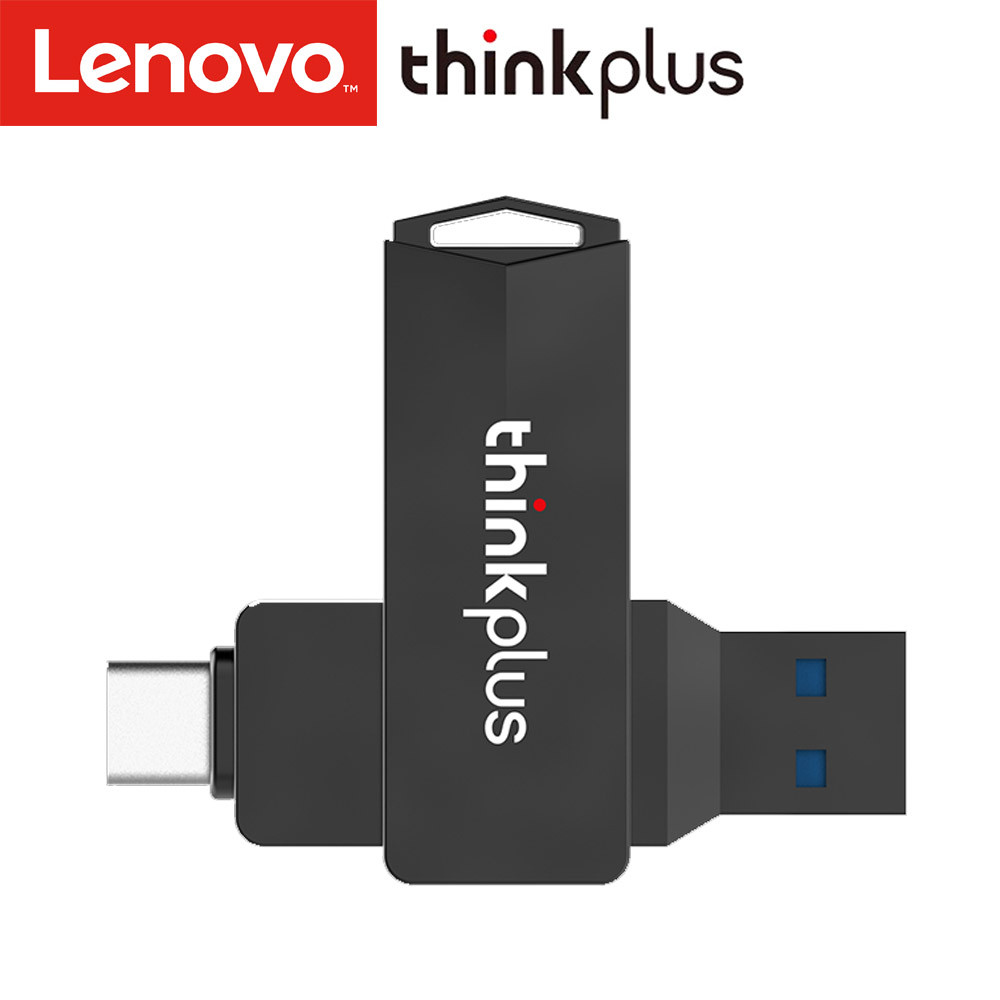 Lenovo Thinkplus USB Flash Drive 32/64/128G แฟลชไดรฟ์ Type C OTG (MU252) | Shopee Thailand