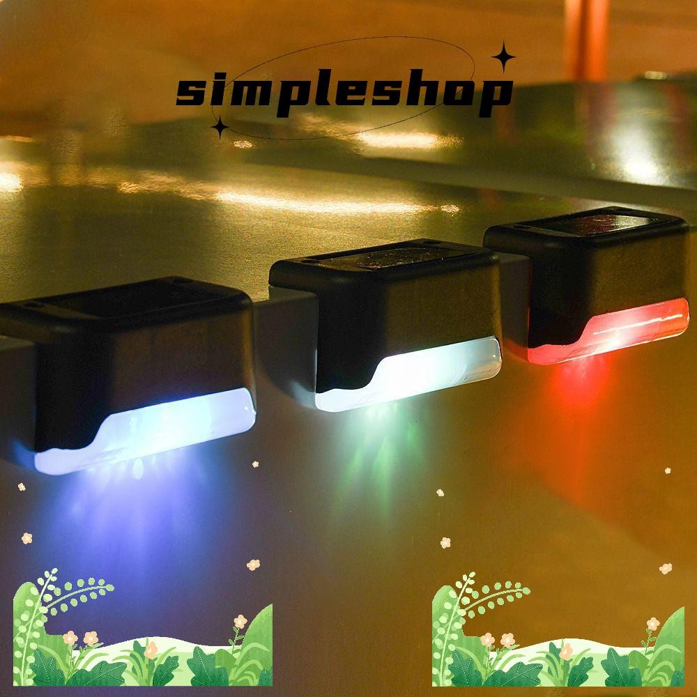SIMPLESHOP โคมไฟขั้นบันได LED, ไฟสวนกันน้ําขับเคลื่อน, โคมไฟรั้วเส้นทางกลางแจ้งระเบียง | Shopee ...