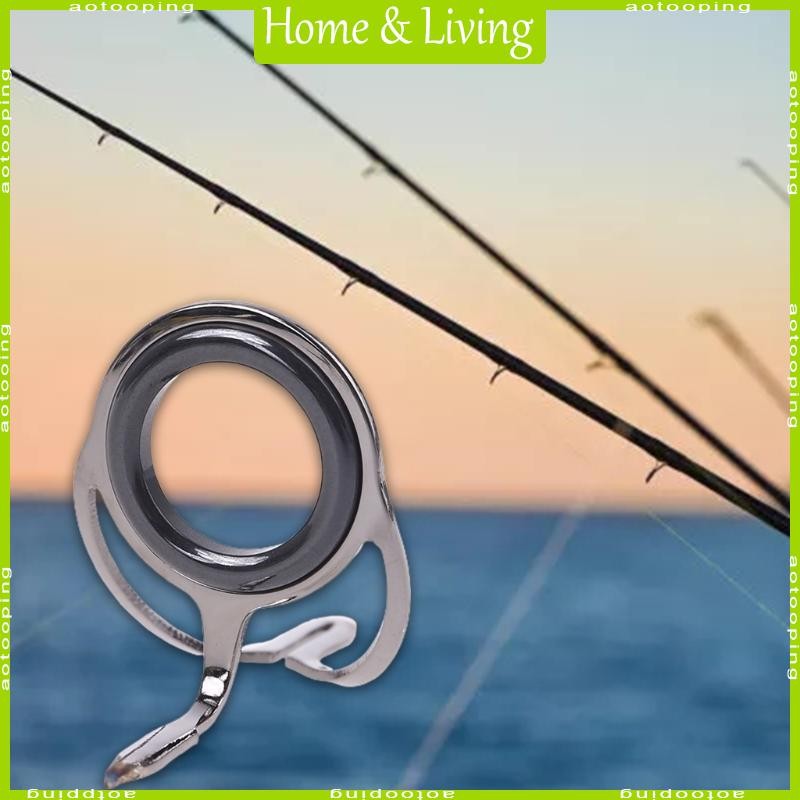 AOTOO ชุดซ่อม rod line guides eyes 7 ชิ้น ขนาดผสม สำหรับตกปลารอง ...