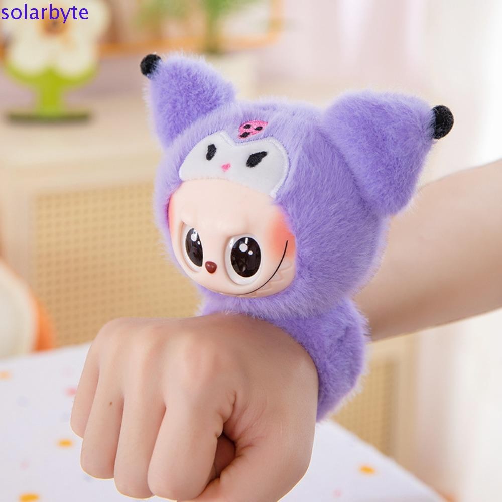 SOLARBYTE Labubu Slap Snap ตุ๊กตาของเล่น, Kuromi Flap Wings Labubu ...