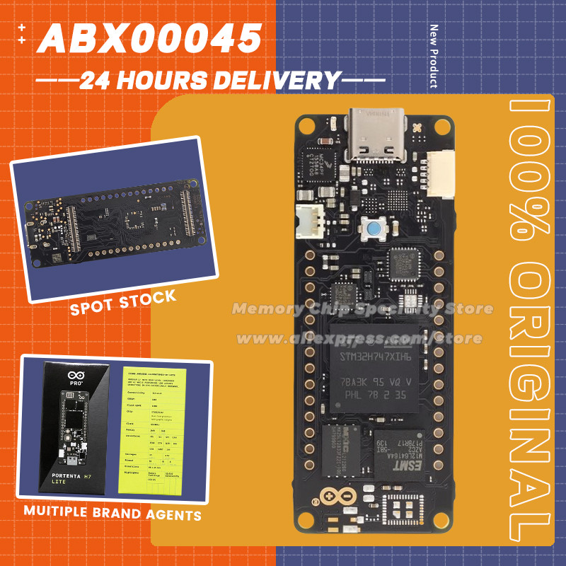 1ชิ้น ล็อต Arduino Portenta H7 Lite Abx00045 Stm32h747xi บอร์ดพัฒนา ใหม่ Shopee Thailand