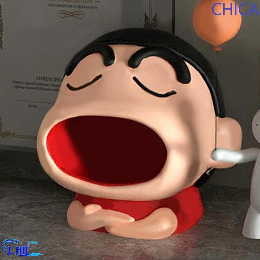 CHICA Crayon Shin-Chan Storage Ornament, Big Mouth Storage Box ...