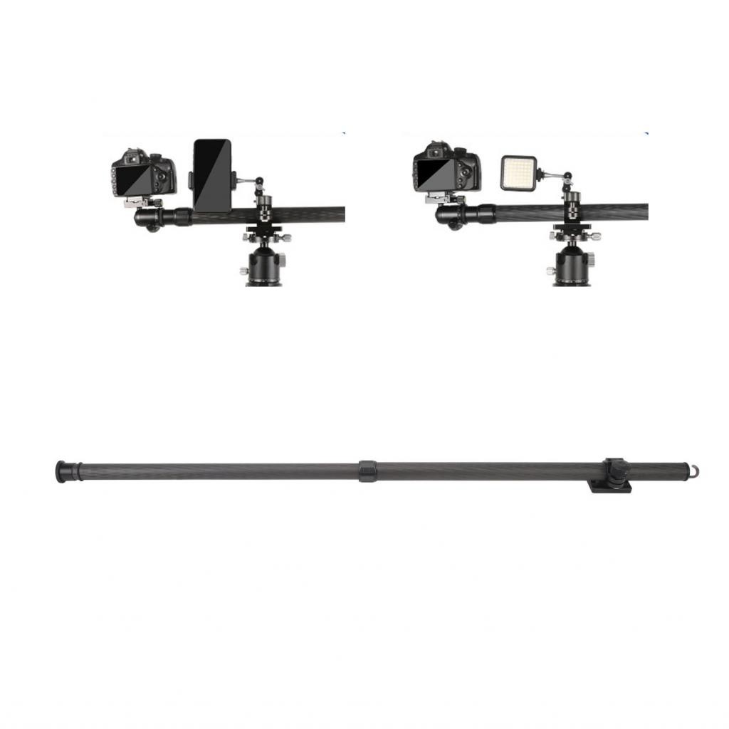 ขาตั้งแขนด้านข้างขยายคอลัมน์กลางแนวนอนส่วนขยาย Boom Retractable 3/8 1/4 ...