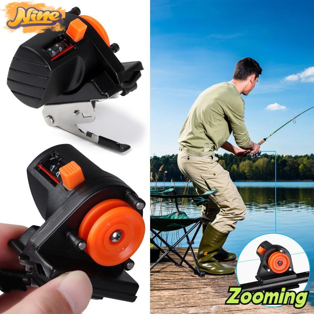 ZOOMING Fishing Counter,0-999M ความลึก Finder สายตกปลาเมตร,ร้อนตกปลา ...