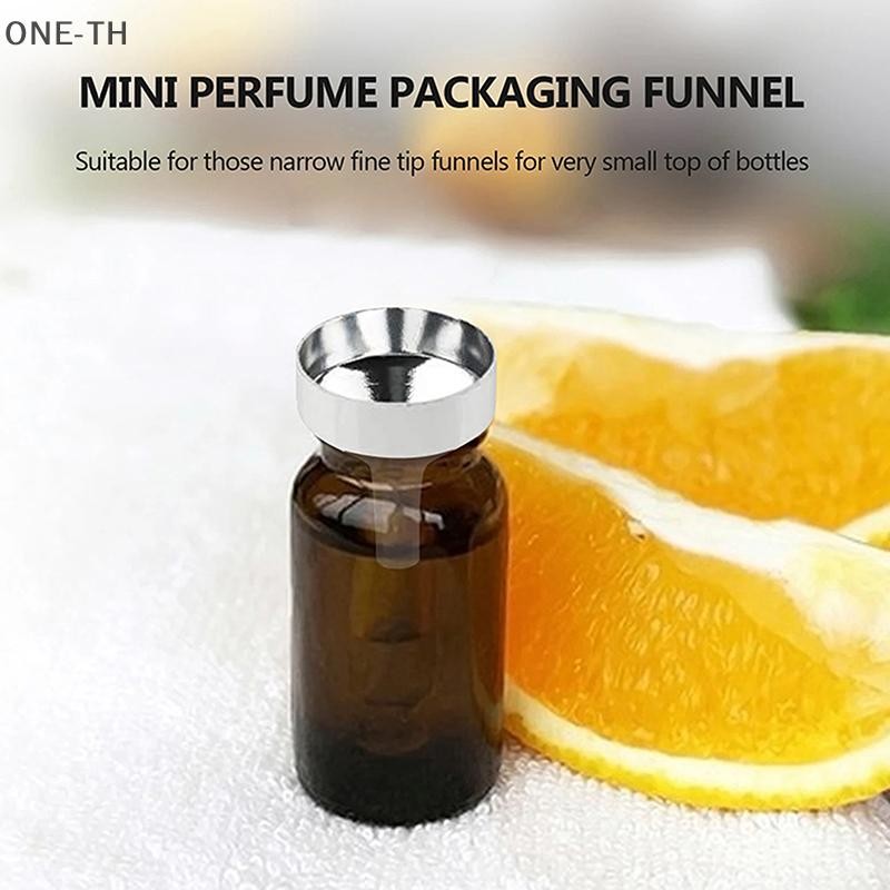 ONE-TH ช่องทางโลหะแบบใช้ซ้ําได้พร้อม Dropper น้ําหอม Subpackage ช่องทาง ...