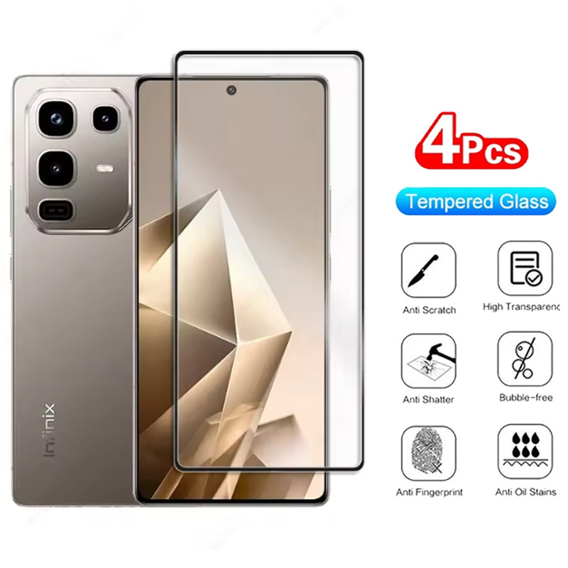 ฟิล์มกระจกนิรภัยสําหรับ Infinix Note 50 Pro 4G/Note 50X 5G/Note 50 Pro ...