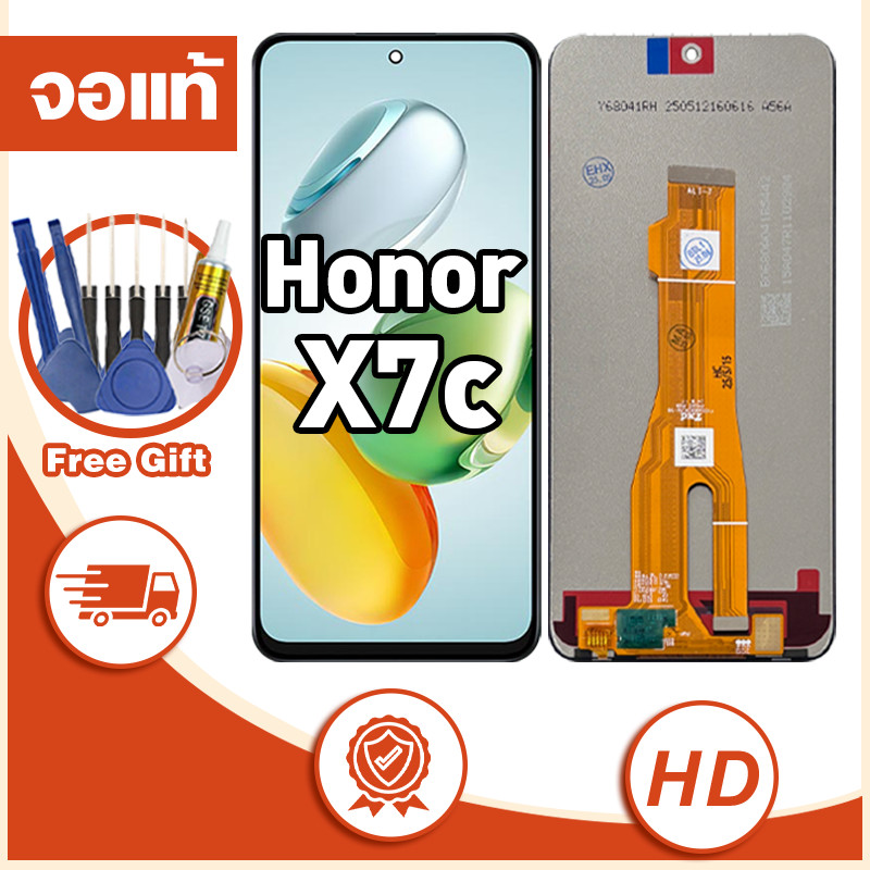 หน้าจอ Honor X7C จอ LCD หน้าจอจริง 100% เข้ากันได้กับรุ่นหน้าจอ ออเนอร์ ...