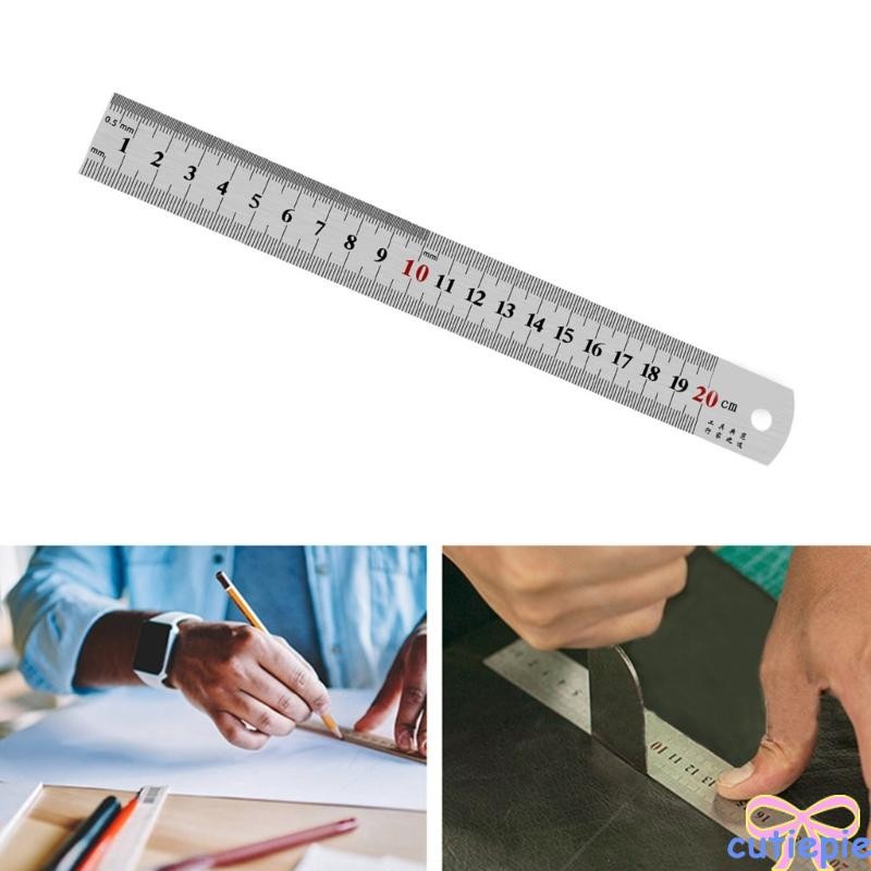 Cutie Stainless Rulers Precisions Rulers Metal Straight Edge วัดไม้ ...