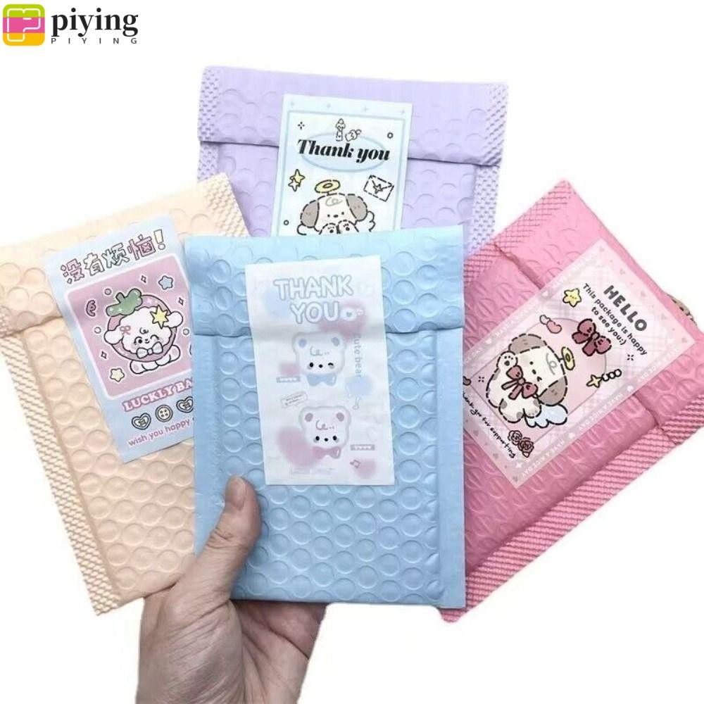 PIYING 10 ชิ้น ซองเบาะ, ฟิล์มมุก PE Bubble Mailers,|บรรจุภัณฑ์ซีลตัวเอง ...