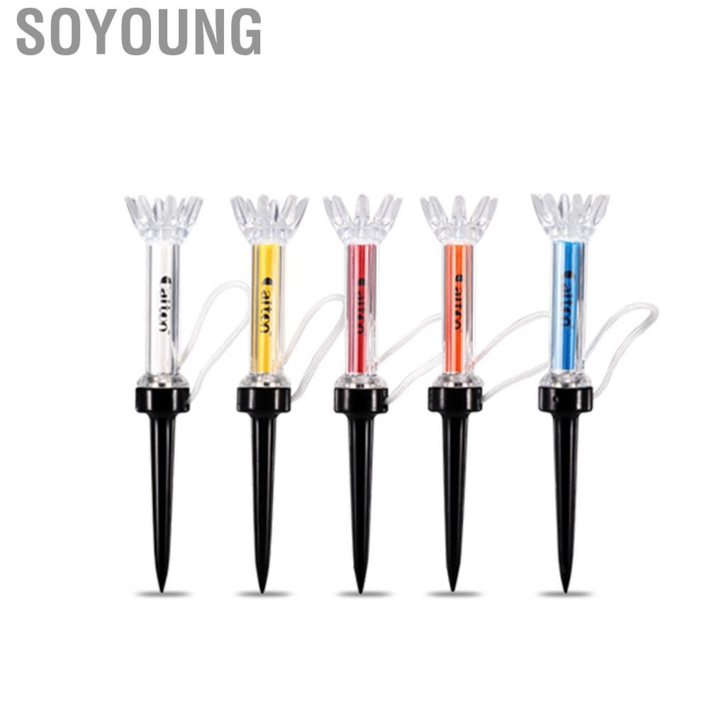 Soyoung การฝึกเล่นกอล์ฟ TEE โดดเด่น 5 ชิ้นมุม 360 ° Tees เครื่องช่วยที่ ...