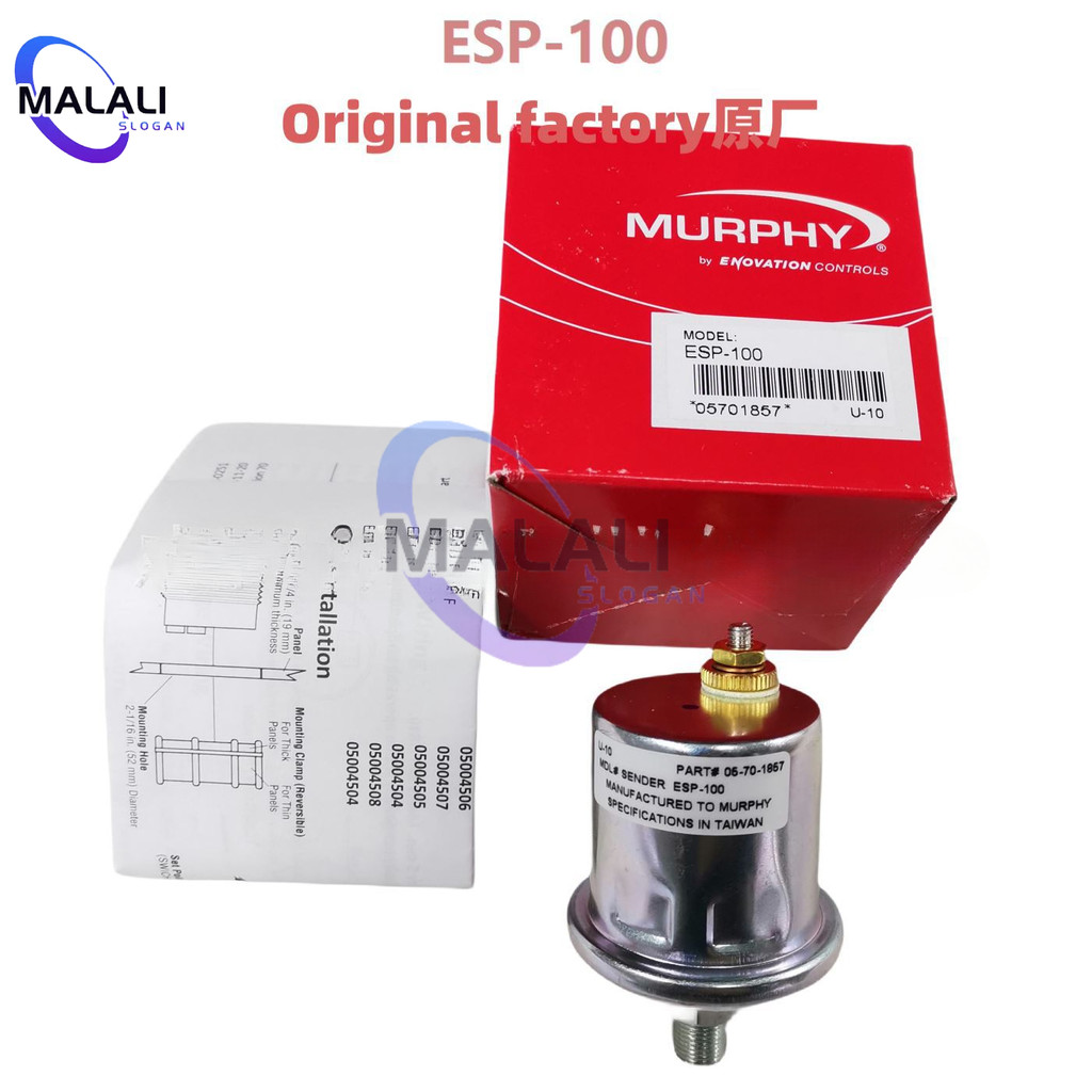 ของแท้ เซ็นเซอร์แรงดันน้ำมัน Murphy ESP-100/ES2P-100 | สำหรับเครื่อง ...
