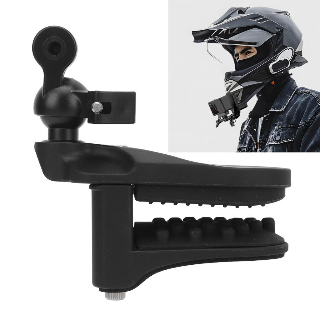 MotoCycle Helmet Chin Clamp Mount Anti Slip ที่ปรับยึดติดได้สำหรับ ...