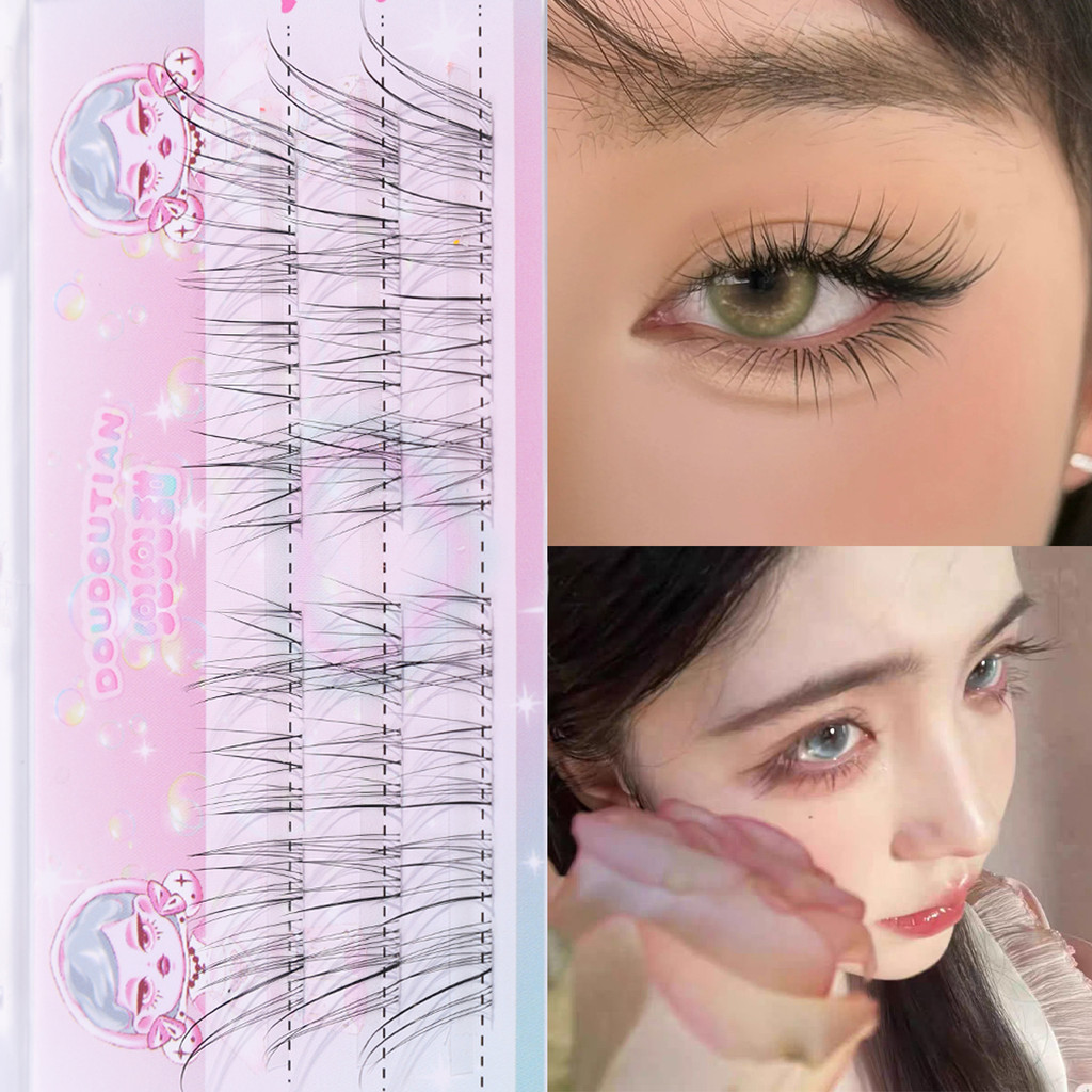 Self Adhesive Single Cluster Eyelashes - Flying Fox Series กาวฟรี ...