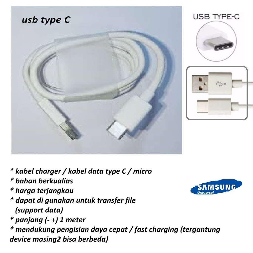 สายชาร์จ Usb type C samsung F62 (SM-E625F) | Shopee Thailand