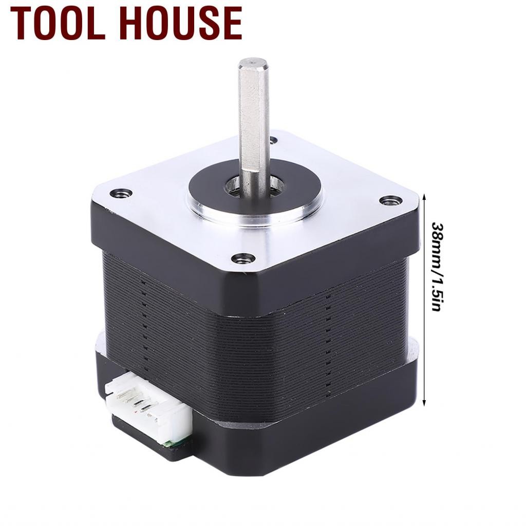 Tool House NEMA17 Stepper Motor 2 Phase 1.8 ° Miniature 42 3.6V 1.5A XH ...