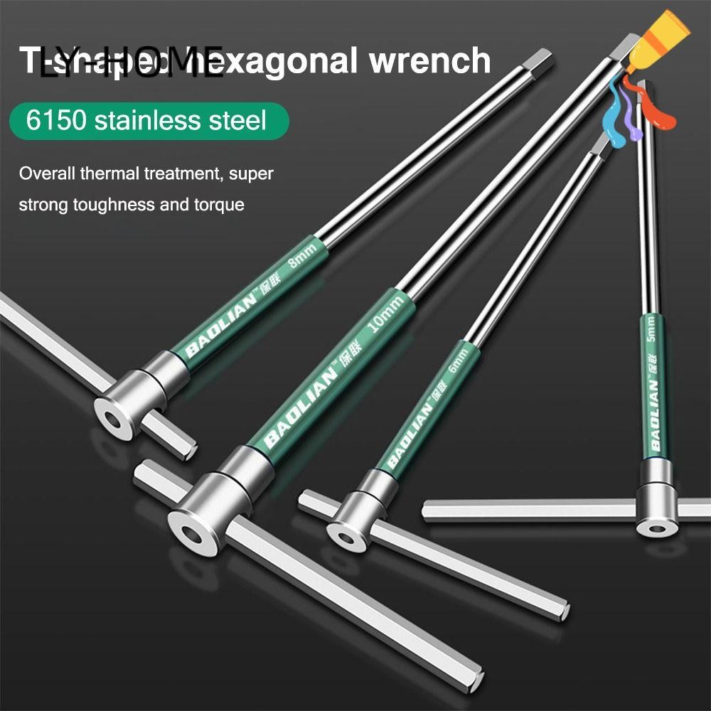 LY Torx ไขควง, 2.5/3/4/5/6/8/10 มม. Chrome Allen Hex ประแจ, ความทนทาน ...