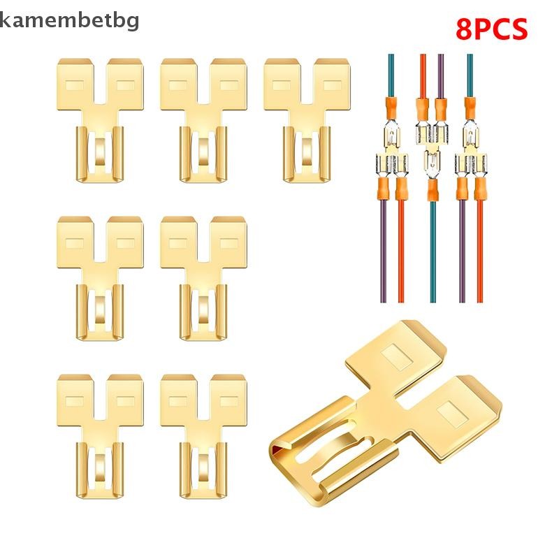 Kamembetbg 8 PCS Connector Quick Disconnect ไฟฟ้า Double Piggyback ...