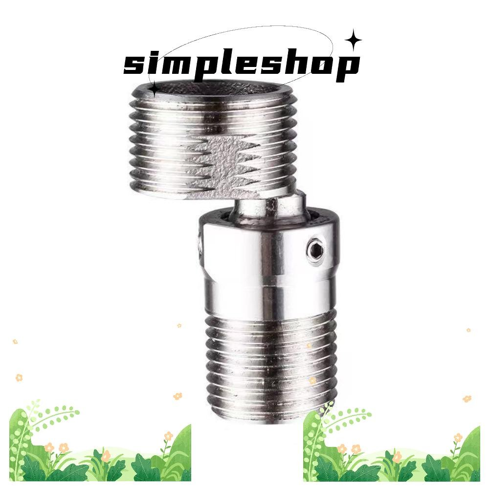 SIMPLESHOP มุมโค้งเท้า, มุมสกรูประหลาดติดผนังสแตนเลส, ปรับมุมสร้างสรรค์ 360° อุปกรณ์เชื่อมต่อแบบ ...