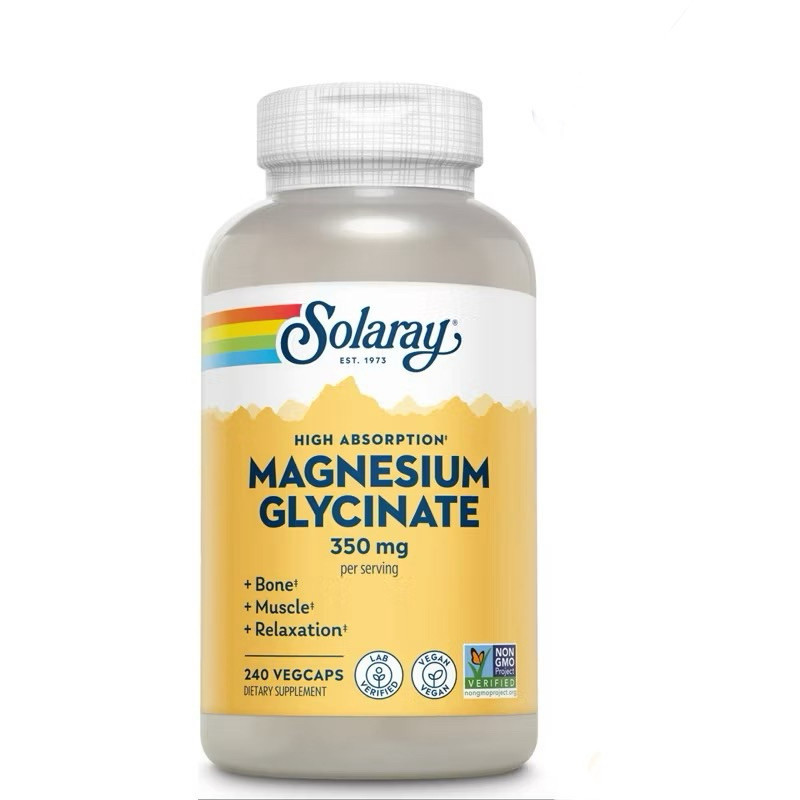 EXP 10/28 Solar at high absorptions Magnesium Glycinate 350mg | Shopee ...