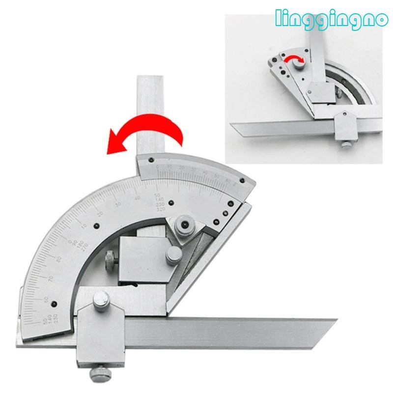 RR Angles Finder ไม้บรรทัดโลหะ Vernier Bevel ไม้โปรแทรกเตอร์เครื่องมือวัด | Shopee Thailand