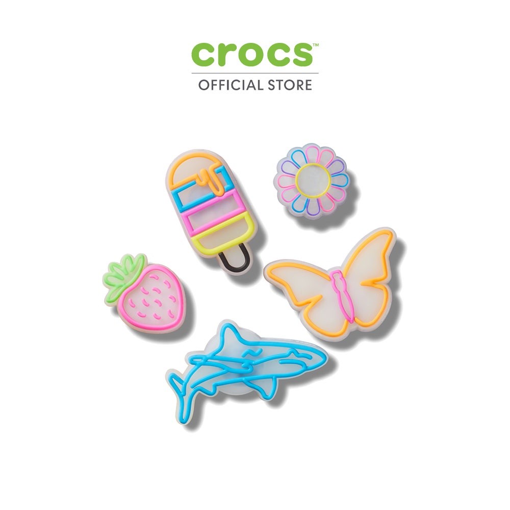 CROCS ตัวติดรองเท้า JIBBITZ™ LIGHTS UP SUMMER 5 PACK รุ่น 10015446 ...
