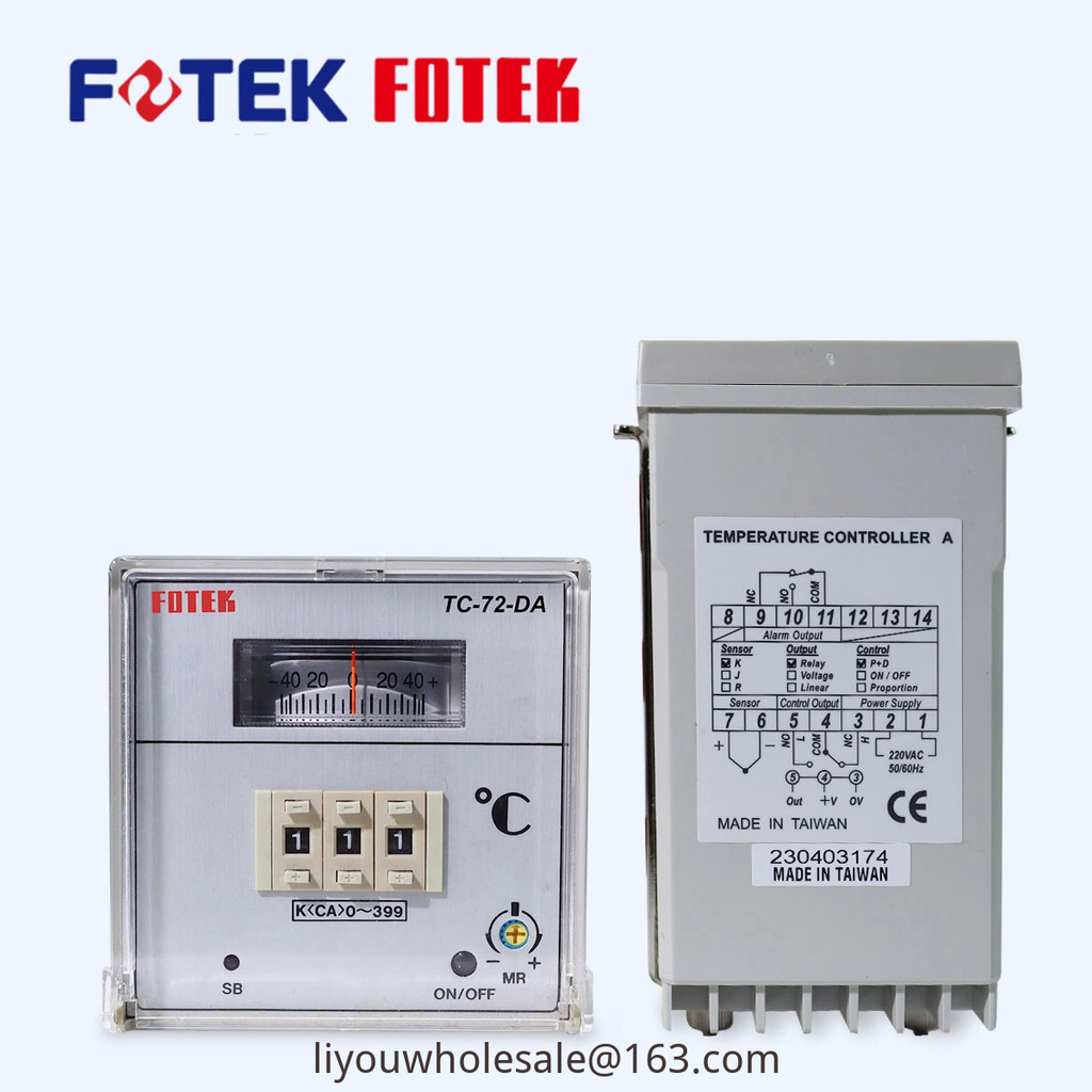 ยี่ห้อใหม่ไต้หวัน Yangming FOTEK Thermostat TC-4896-DA TC-72DA 96DA AD DD AA | Shopee Thailand