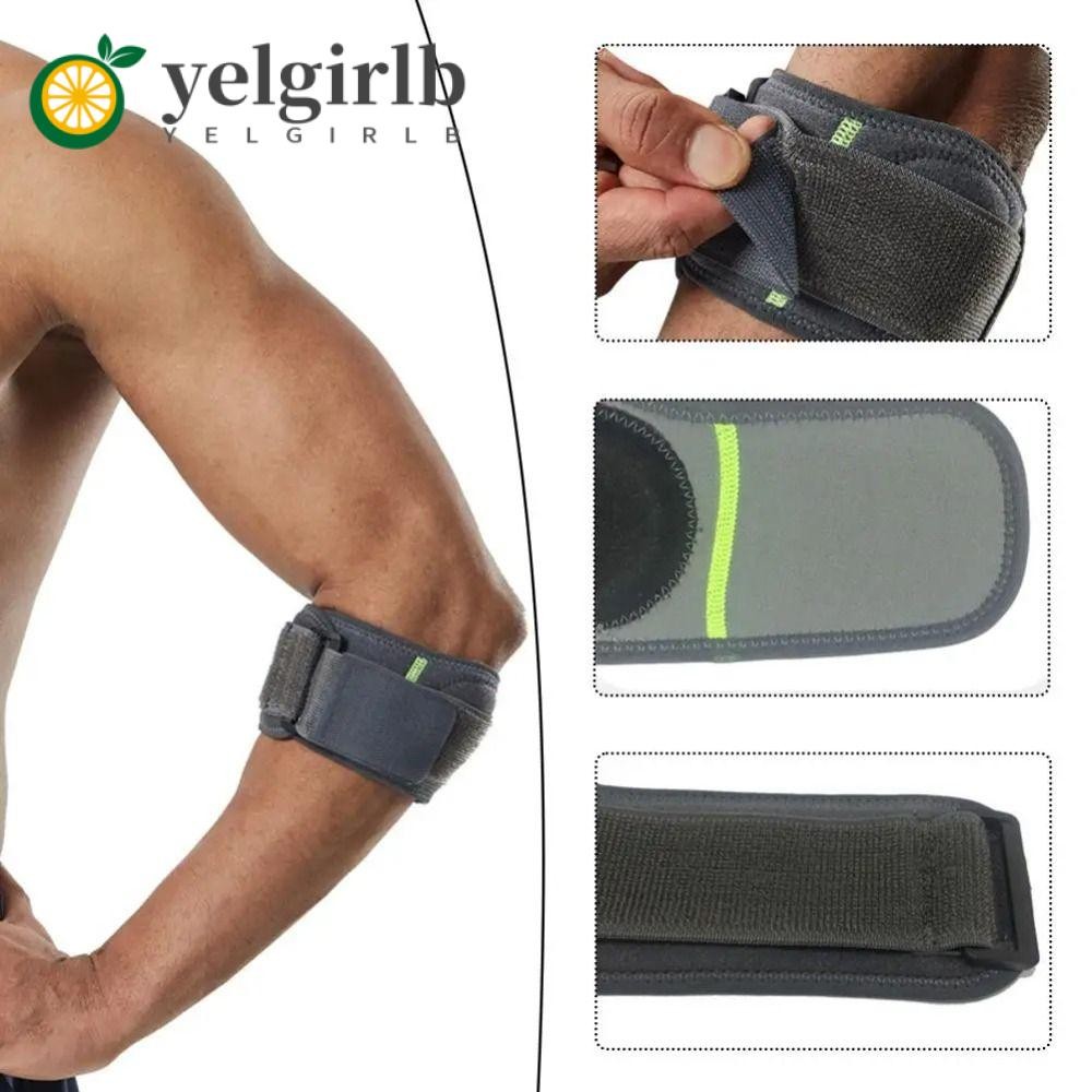 YELGIRLB Forearm Compression Sleeve,สบาย Breathable Elbow Brace Support ...