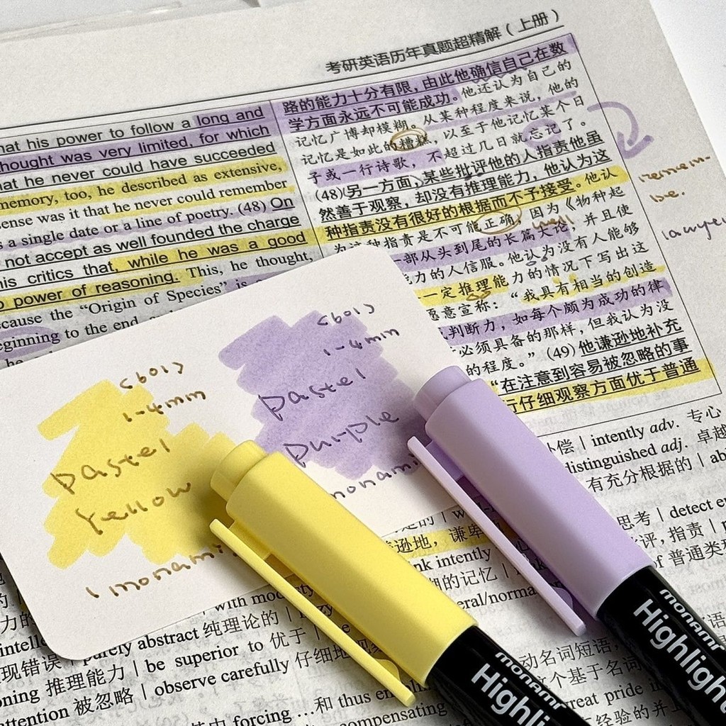 เกาหลี Muna Highlighter Munami นักเรียน Soft Eye Protection Macaron ...
