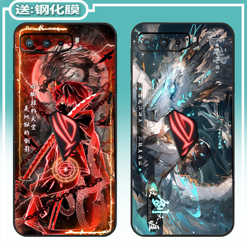สำหรับเคสโทรศัพท์ ASUS ROG3 5G สไตล์พังค์ระดับไฮเอนด์ใหม่ ROG7Pro เคส ...