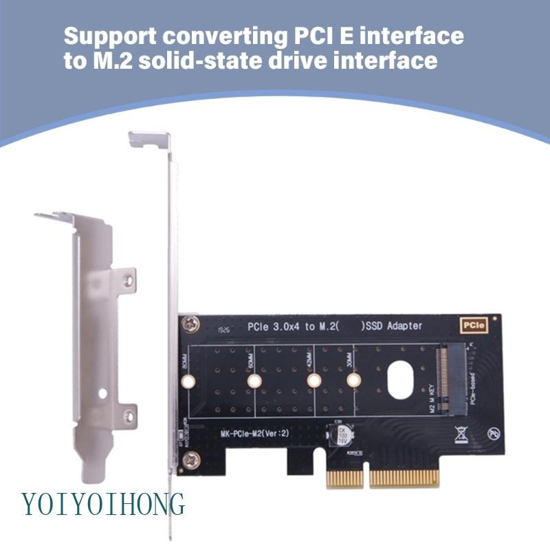 YOI M 2 PCIe อะแดปเตอร์เดสก์ท็อปโฮสต์ Controller การ์ดขยาย M 2 NVMe to ...