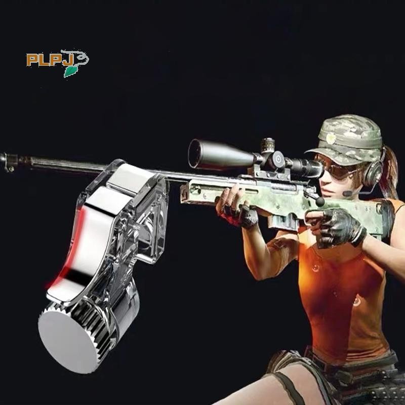 PLPJ โทรศัพท์มือถือเกม Controller Trigger สําหรับ PUBG L1 R1 Aim ยิง Key จอยสติ๊กปุ่มไฟเกม ...