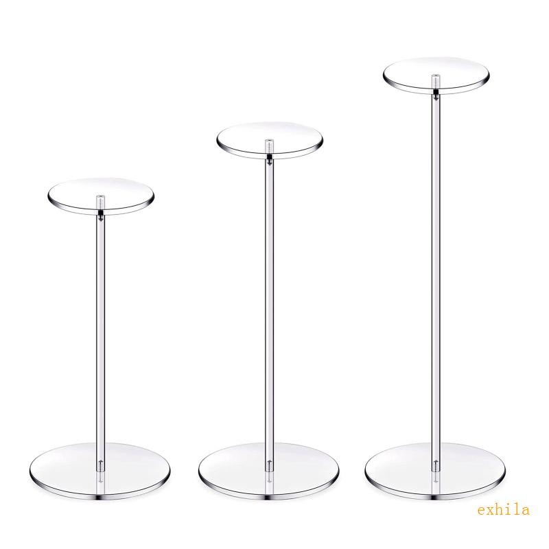Exhila อะคริลิคจอแสดงผล Riser รอบ Barbell จอแสดงผลแท่น T-Shape Display ...