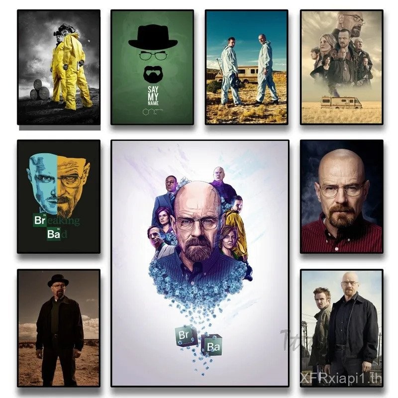 Breaking Bad โปสเตอร์ Art Wall mural Decor เกมตกแต่งห้อง, ไม่มีกรอบภาพ ...
