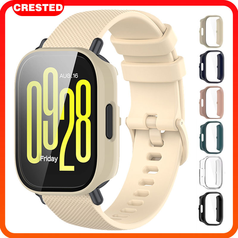 กรณี PC สายรัดซิลิโคน for Redmi Watch 5 Active / 5 Lite สร้อยข้อมือยาง ...