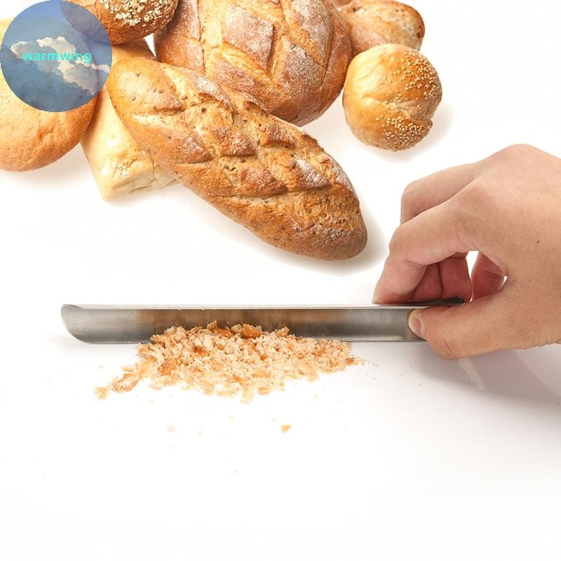 Warmwing 1PC Crumb Cleaner เครื่องมือเค้ก Crumb Sweepers สแตนเลส Crumb Scraper ห้องครัวร้านอาหาร ...