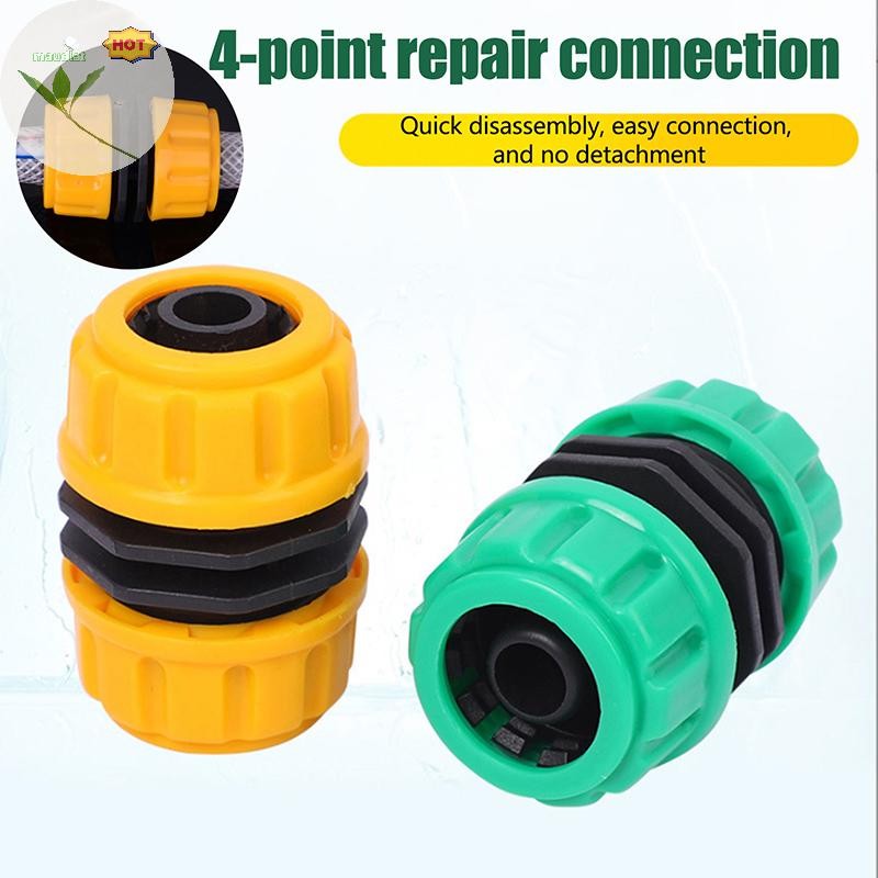 Mud Garden ท่อรดน้ําพลาสติก Quick Connector คู่ชายข้อต่ออะแดปเตอร์ ...