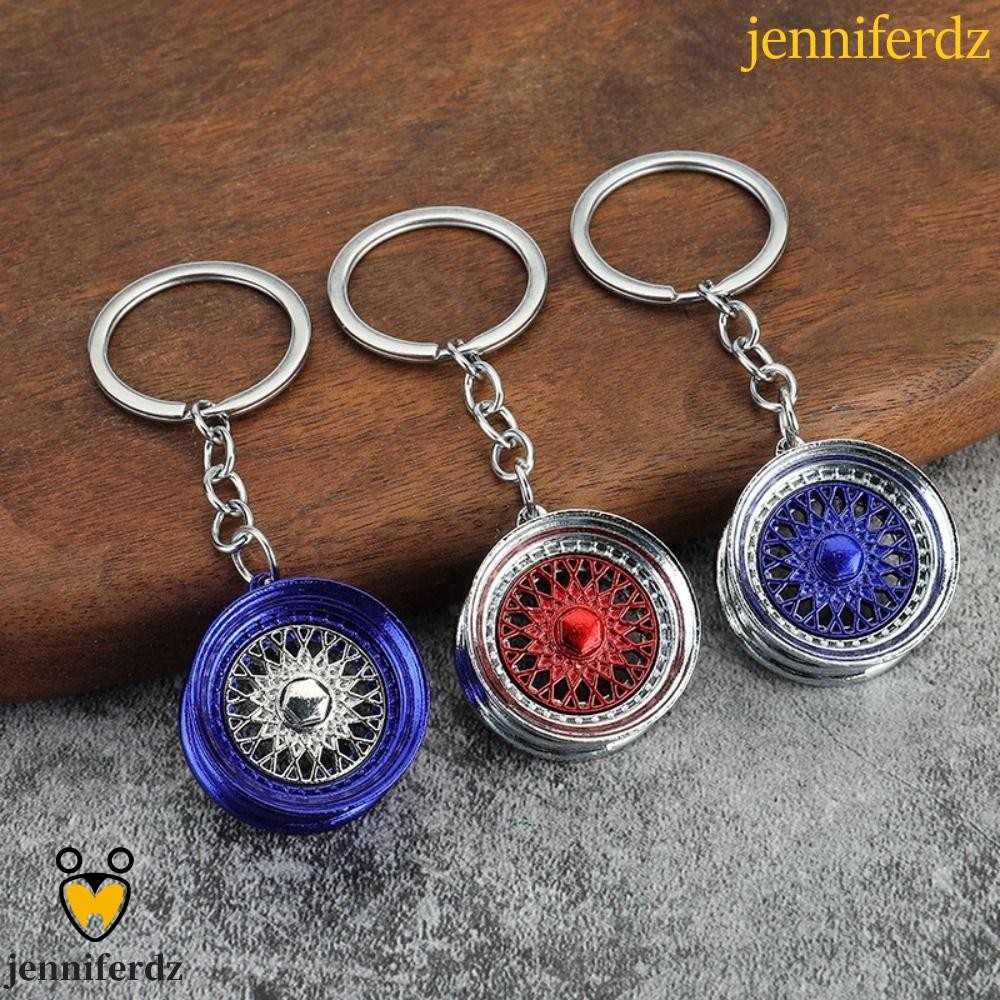 JENNIFERDZ BBS Hot Wheel Rim พวงกุญแจ, จําลอง Racing ล้อ 3D BBS Auto ...