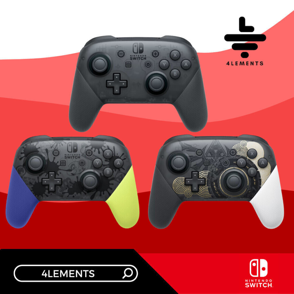(พร้อมส่ง) NINTENDO SWITCH PRO CONTROLLER (จอยโปรสวิสต์) (อุปกรณ์เสริม ...