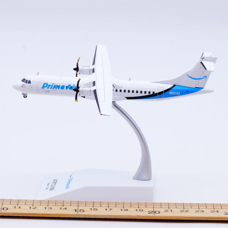 Jcwings 1: 200 เครื่องบินโลหะผสมรุ่น Prime Air ATR-72-500F N967AZ ...