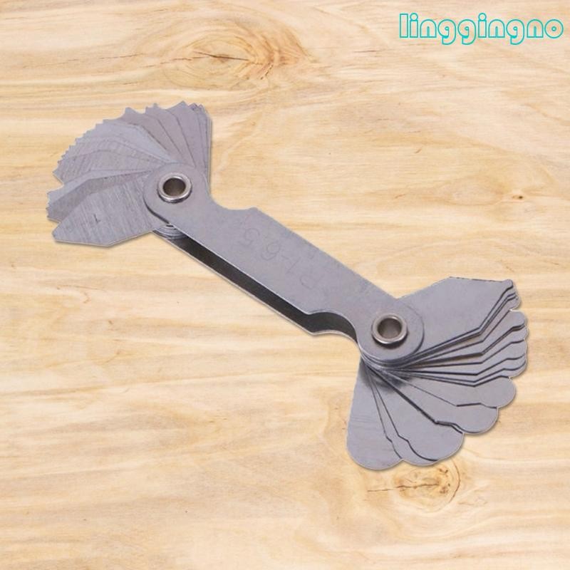 RR Radius Gauge ชุดสแตนเลสรัศมี Fillet Gage แบบพกพาเว้าอุตสาหกรรม ...