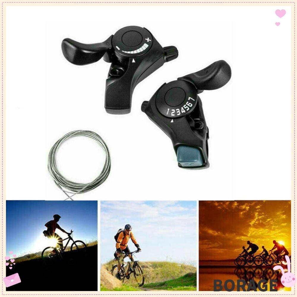 BORAG 3/7/21 Speed Handlebar Twist Grip สำหรับจักรยาน Derailleur และ Shifter | Shopee Thailand