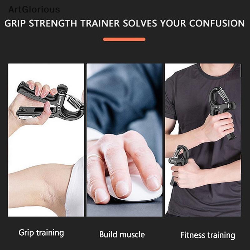 Art 1 PC ปรับ Grip Strength Trainer 100 กก. Smart Count Hand Grip ...
