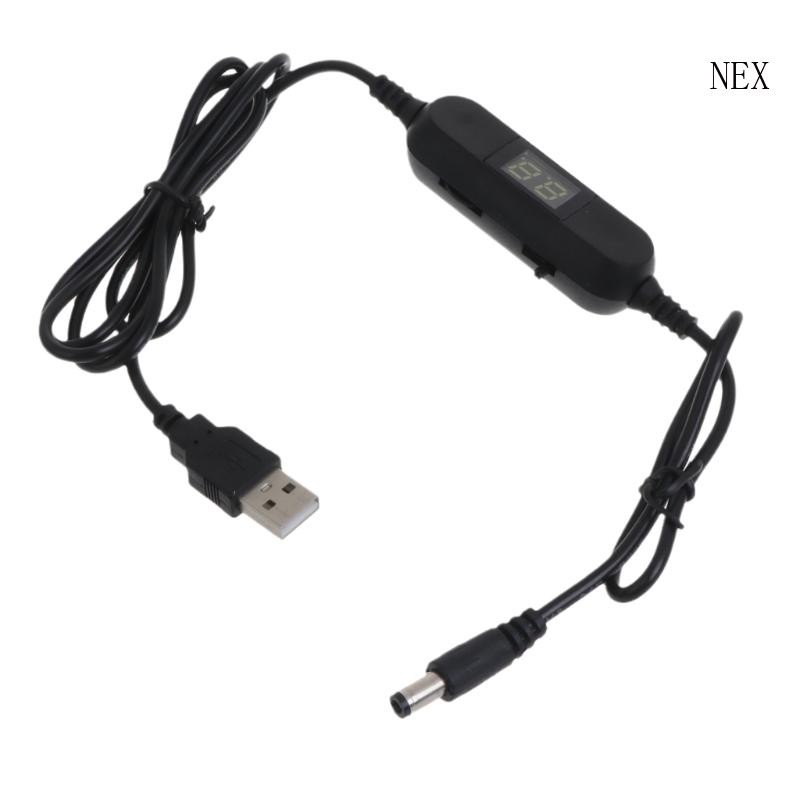 NEX USB ถึง 1 5V 3V4 5V 6V 9V 12V AA + AAA เครื่องกําจัดแรงดันไฟฟ้าสาย | Shopee Thailand