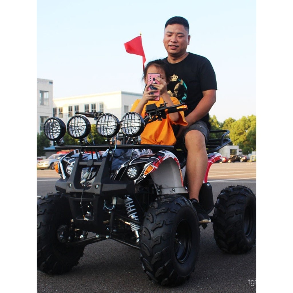 รถมอเตอร์ไซค์สี่ล้อออฟโรด Little Bull ATV 36/48V ไฟฟ้าและเบนซินสำหรับ ...