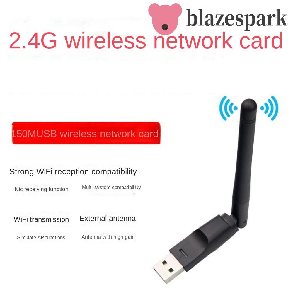 BLAZESPARK 150Mbps MT7601 การ์ดเครือข่าย, Wi-fi Dongle USB 150Mbps USB WiFi Adapter,ตัวรับสัญญาณ ...