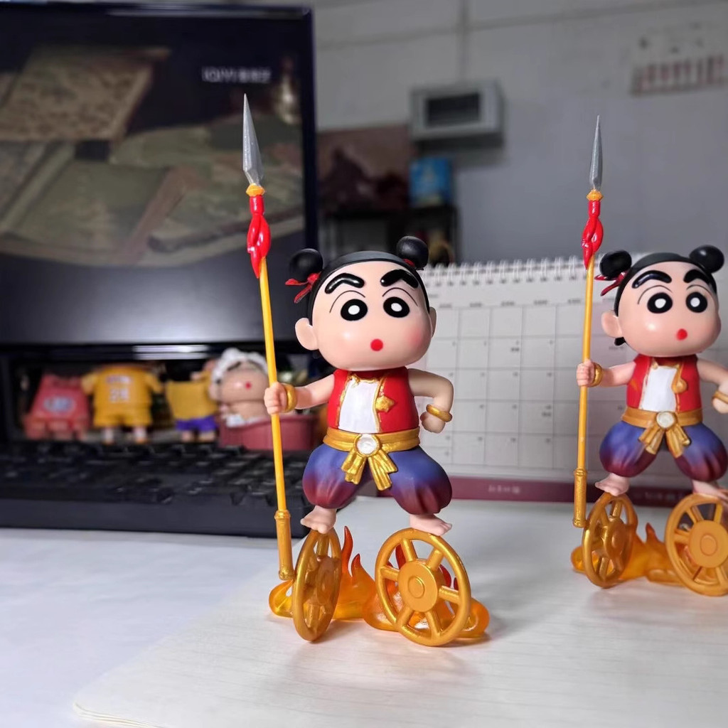 Crayon Shin-chan Cos Nezha Shinnosuke รูปน่ารักอะนิเมะเครื่องประดับสะสม ...