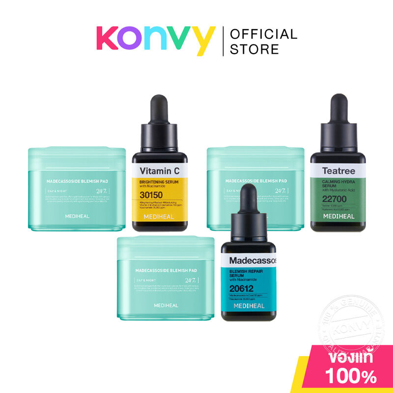Mediheal Set 2 Item Mediheal Madecassoside Blemish Pad 170ml[100 Pads ...