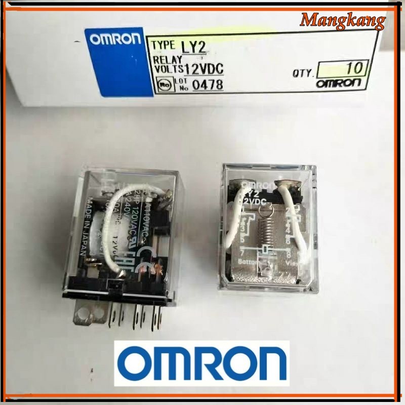 ของใหม่! LY2 RELAY 12VDC , 24VDC,110V, 220VAC +Socket ได้ทั้งชุด ...