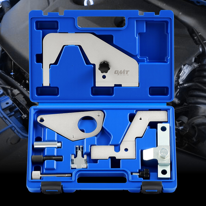 ชุดเครื่องมือล็อคไทม์มิ่งเพลาลูกเบี้ยวเครื่องยนต์ OMT 9 ชิ้น สำหรับ 303 ...